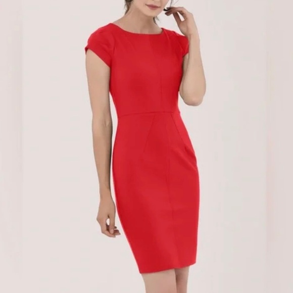 Closet | Dresses | Closet London Red Dress | Poshmark